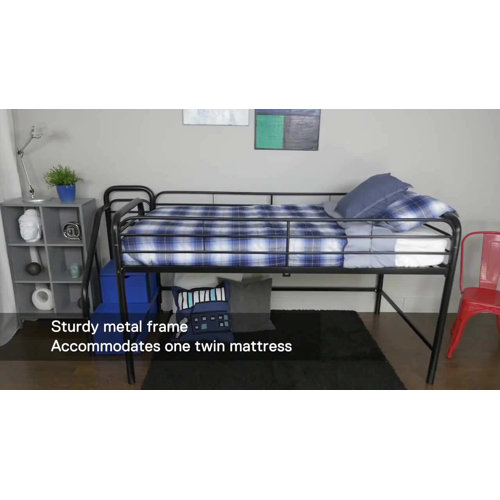 Bewley junior twin loft bed with storage store
